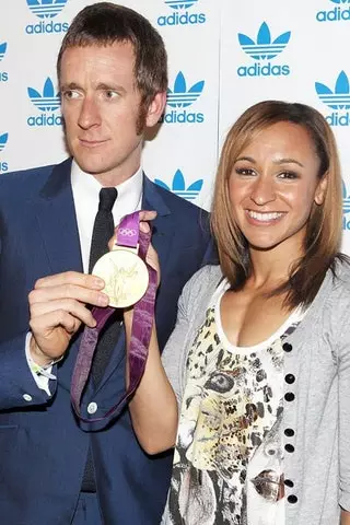 Bradley Wiggins an Jessica Ennis