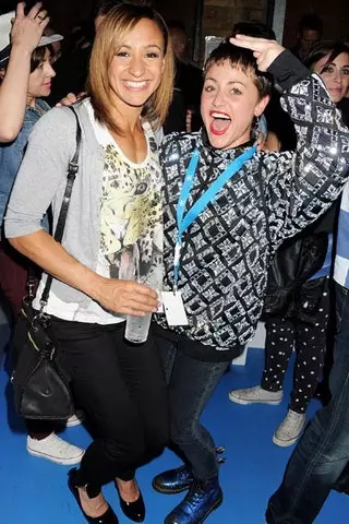 Jessica Ennis an Jaime Winstone