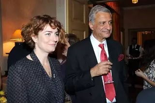 Anna Chancellor ati Kamlesh Sharma