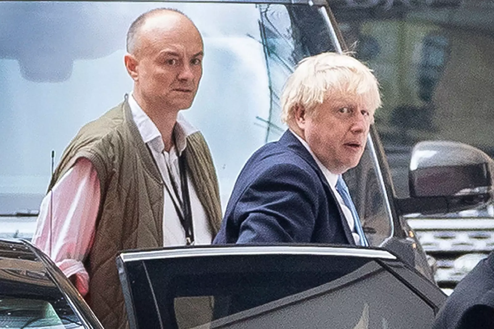 Dominic Cummings na Boris Johnson