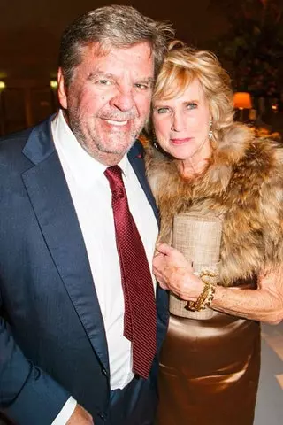 Johann Rupert và Ruth Fitzgibbons