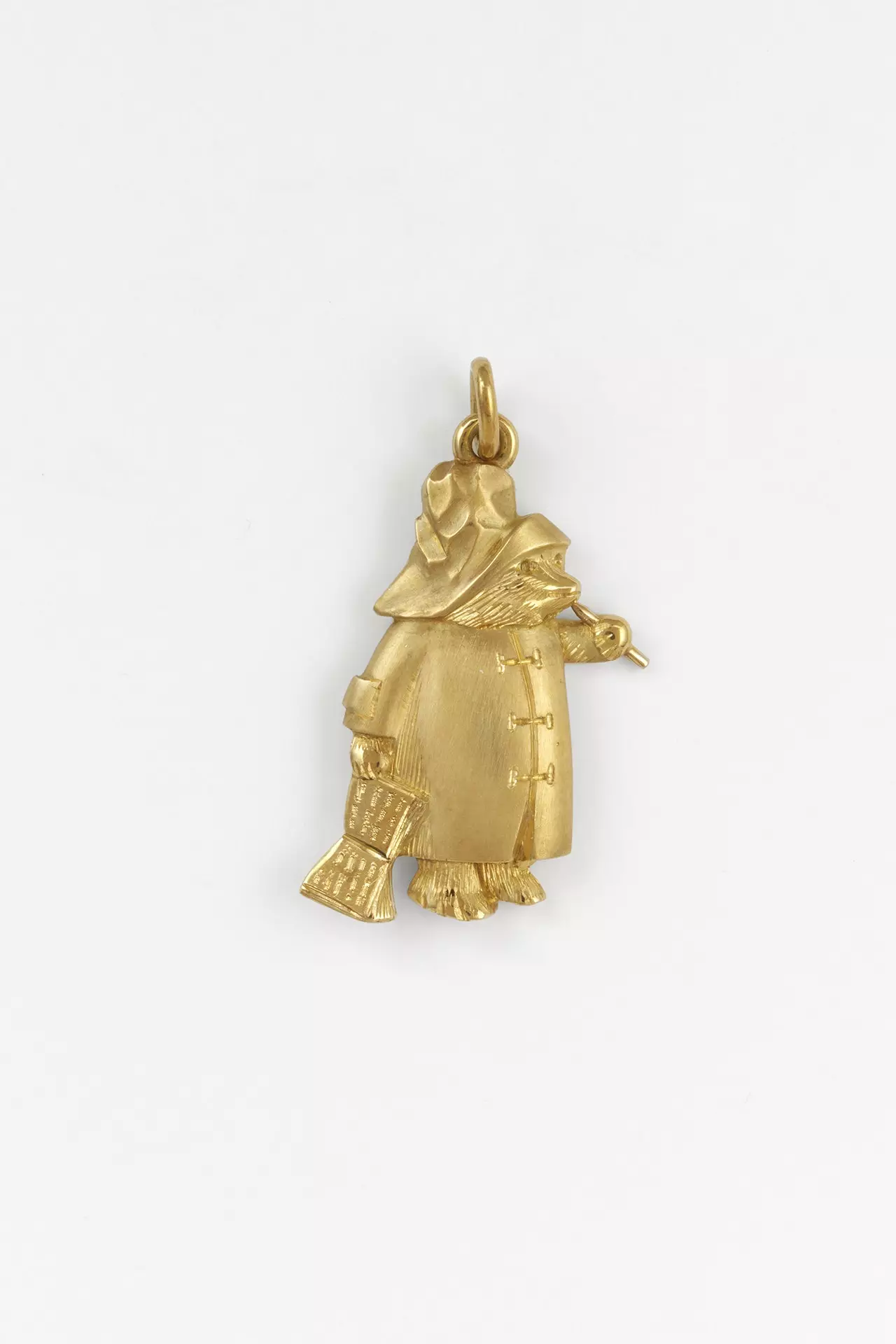 Gold Paddington Bear Pendant e Cartier