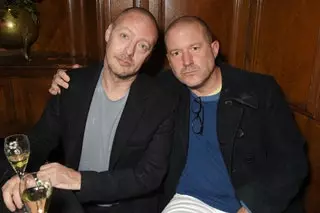 Matthew Freud og Sir Jony Ive