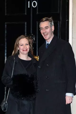 Helena de Chair de frou fan Jacob ReesMogg Frou fan 'e lieder fan 'e House of Commons Jacob ReesMogg Helena de Chair...