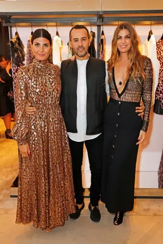 Giovanna Battaglia Engelbert Farid Rebbali et Bianca Brandolini d'Adda