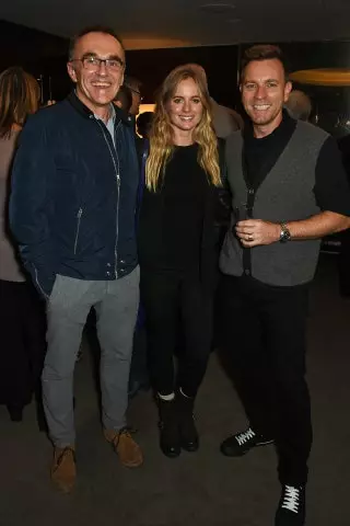 Danny Boyle Cressida Bonas dan Ewan McGregor