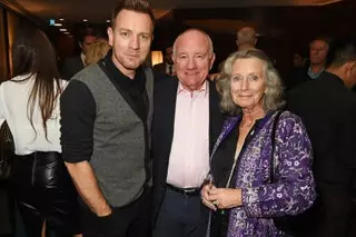 Ewan McGregor James McGregor kaj Carol McGregor