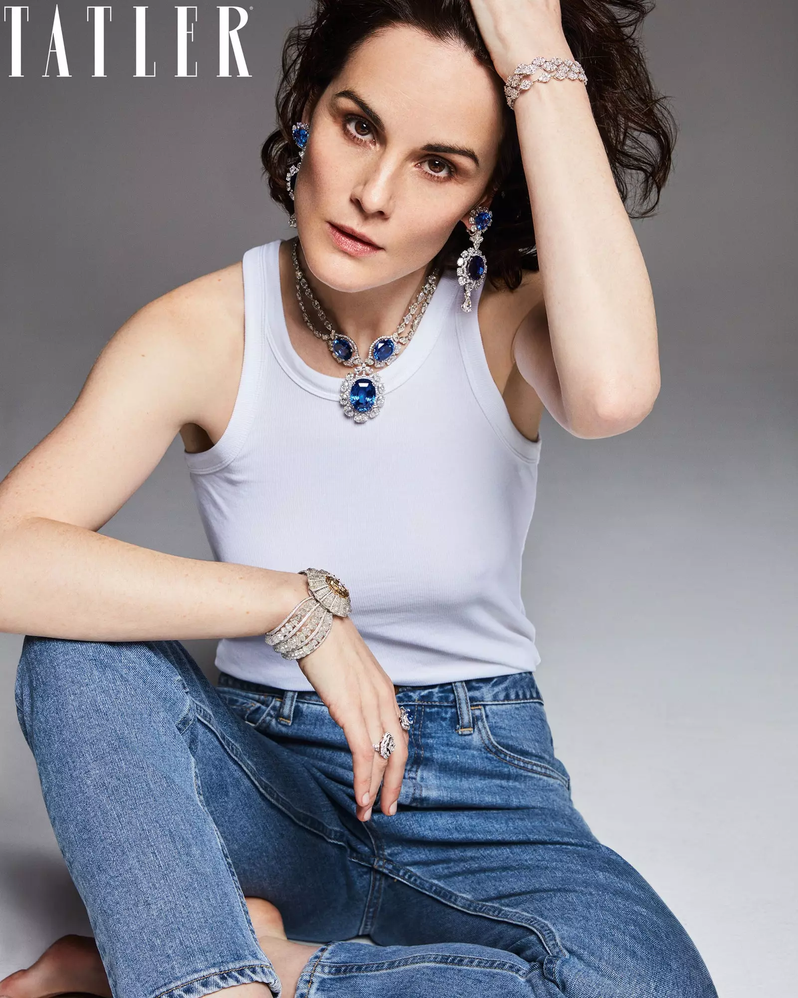 Leading Lady When Tatler-ek Downtons Michelle Dockery ezagutu zuen