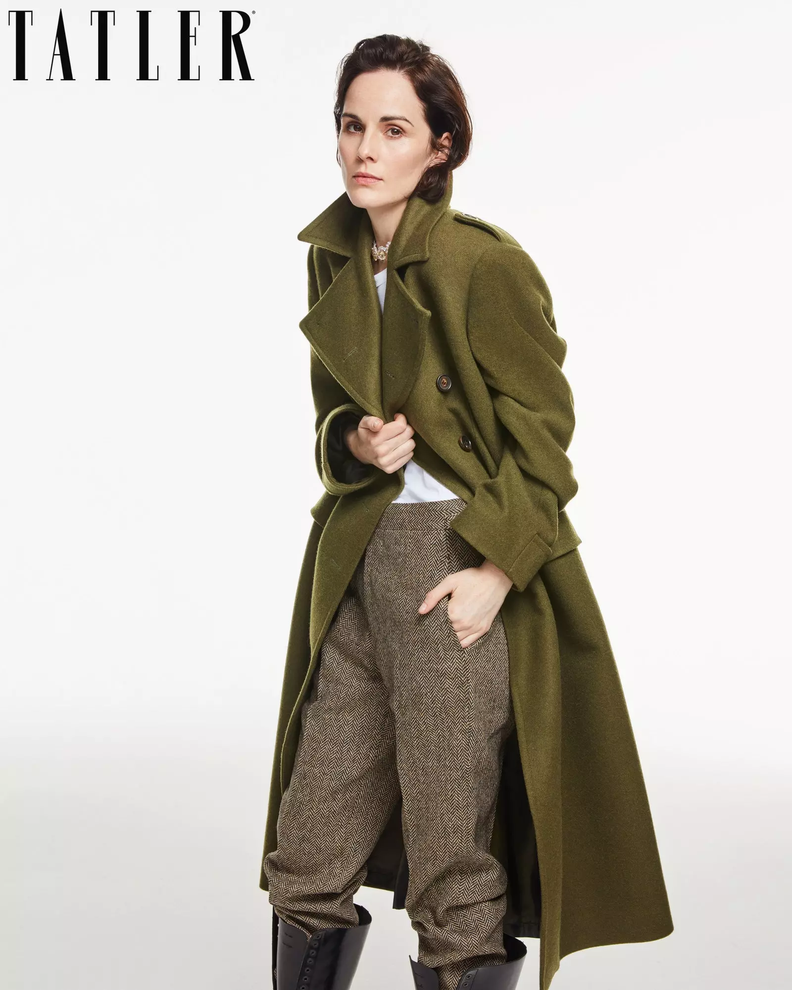 Leading Lady When Tatler-ek Downtons Michelle Dockery ezagutu zuen