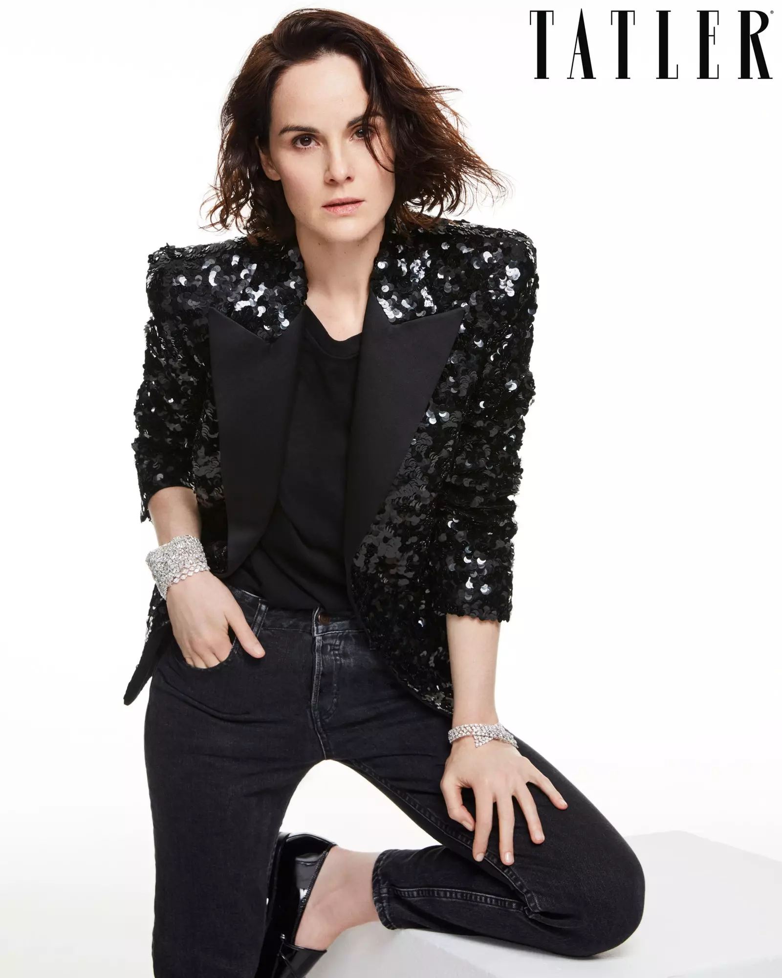 Leading Lady When Tatler-ek Downtons Michelle Dockery ezagutu zuen