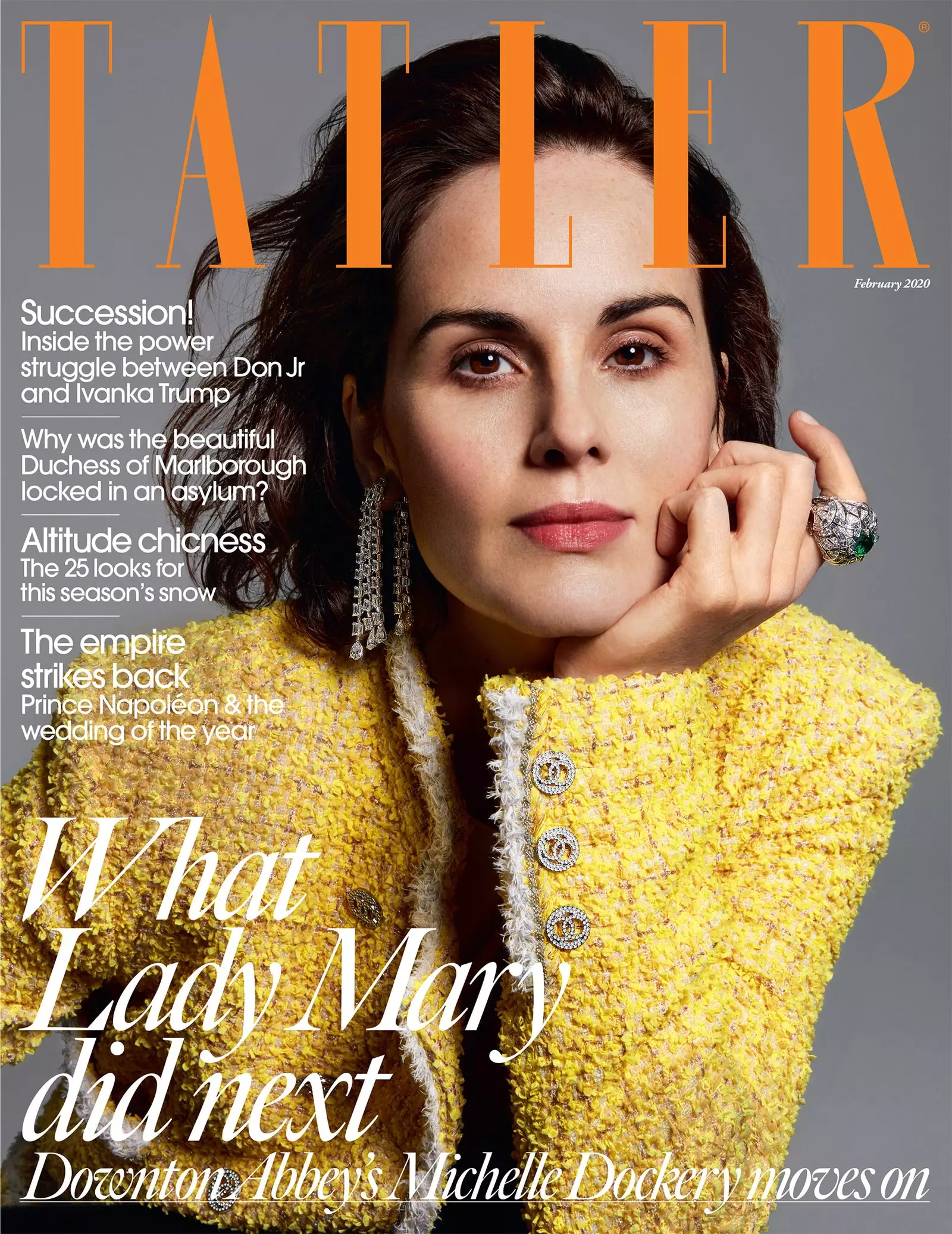 Leading Lady When Tatler-ek Downtons Michelle Dockery ezagutu zuen