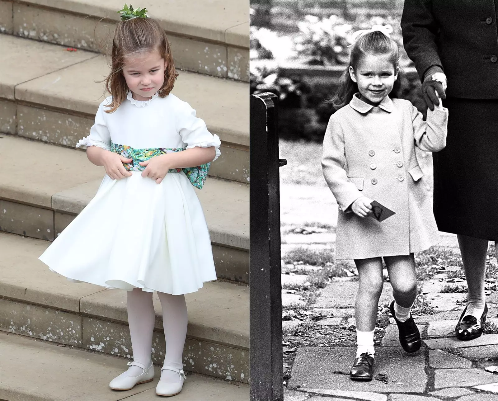 Princess Charlotte ati Lady Sarah Chatto