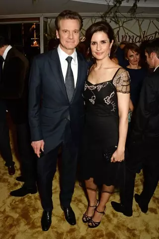 Colin Firth en Livia Firth