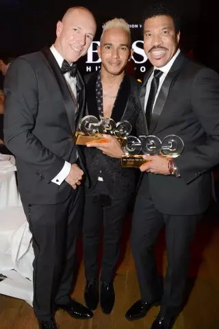 Dylan Jones Lewis Hamilton dan Lionel Richie