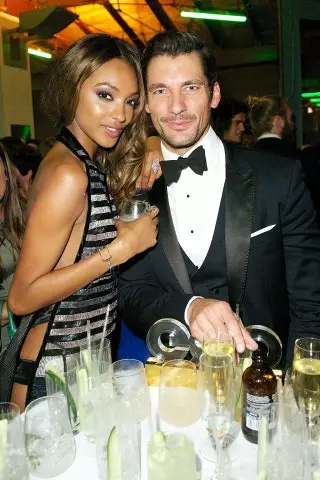 Jourdan Dunn naDavid Gandy