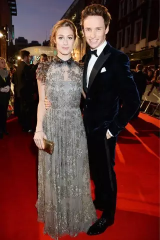 Hannah Bagshawe och Eddie Redmayne