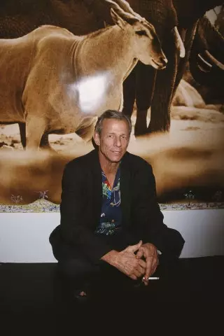 Peter Beard en Miami Florida 2000