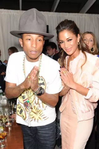 Pharrell Williams und Nicole Scherzinger