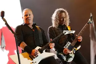 James Hetfield og Kirk Hammett