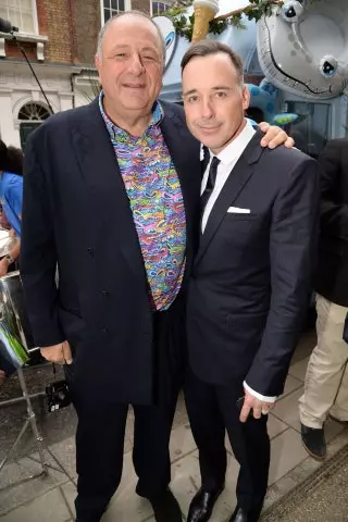 David Furnish e Jean Pigozzi