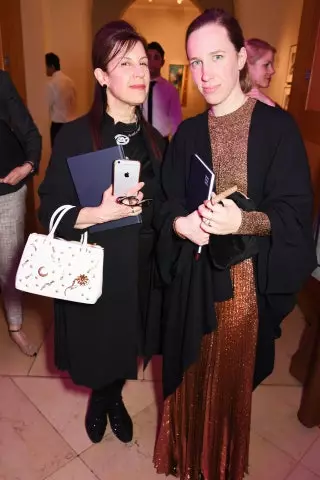 Maureen Paley et Lady Frances von Hofmannsthal