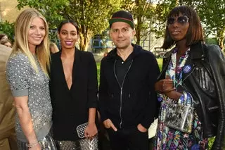 Gwyneth Paltrow Solange Knowles Marc Quinn ແລະ Jenny Bastet