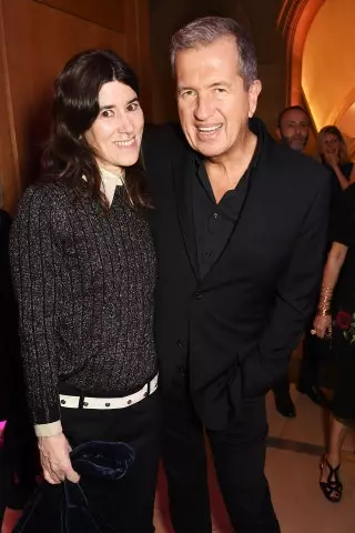 Bella Freud kaj Mario Testino