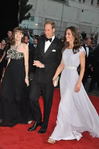 I-Duke kunye neDuchess yaseCambridge kwi-BAFTA yolwamkelo e-LA 2011