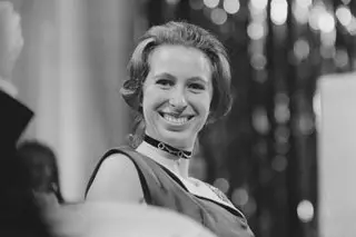 De Princess Royal presenteert de BAFTA Awards 1971.