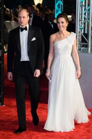 BAFTA Awards 2019 တွင် Duke နှင့် Duchess of Cambridge