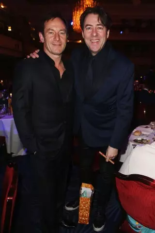 Jason Isaacs eta Jonathan Ross