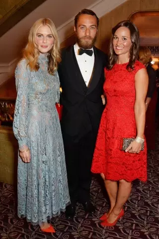 Donna Air James Middleton a Pippa Middleton