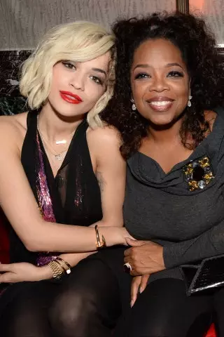 Rita Ora og Oprah Winfrey