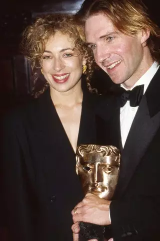 Alex Kingston agus Ralph Fiennes