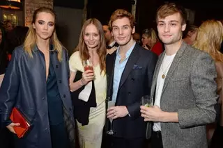 Suki Waterhouse Laura Haddock Sam Claflin kanye Douglas Booth