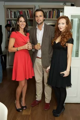 Alex Pakenham Charlie Gilkes e Olivia Grant