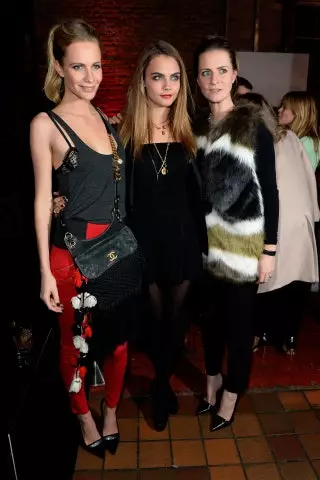 Poppy Delevingne Cara Delevingne ati Chloe Delevingne