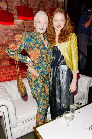 Dame Vivienne Westwood thiab Lily Cole