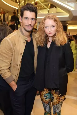 David Gandy dan Lily Cole