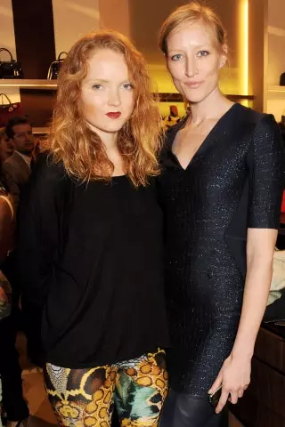 Lily Cole dan Jade Parfitt