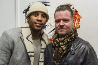 Reggie Yates kaj Dave White