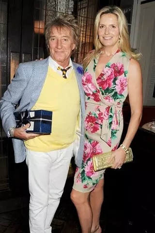 Rod Stewart thiab Penny Lancaster