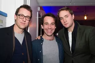 Tobias Menzies Jonjo O'Neill e Oliver Chris