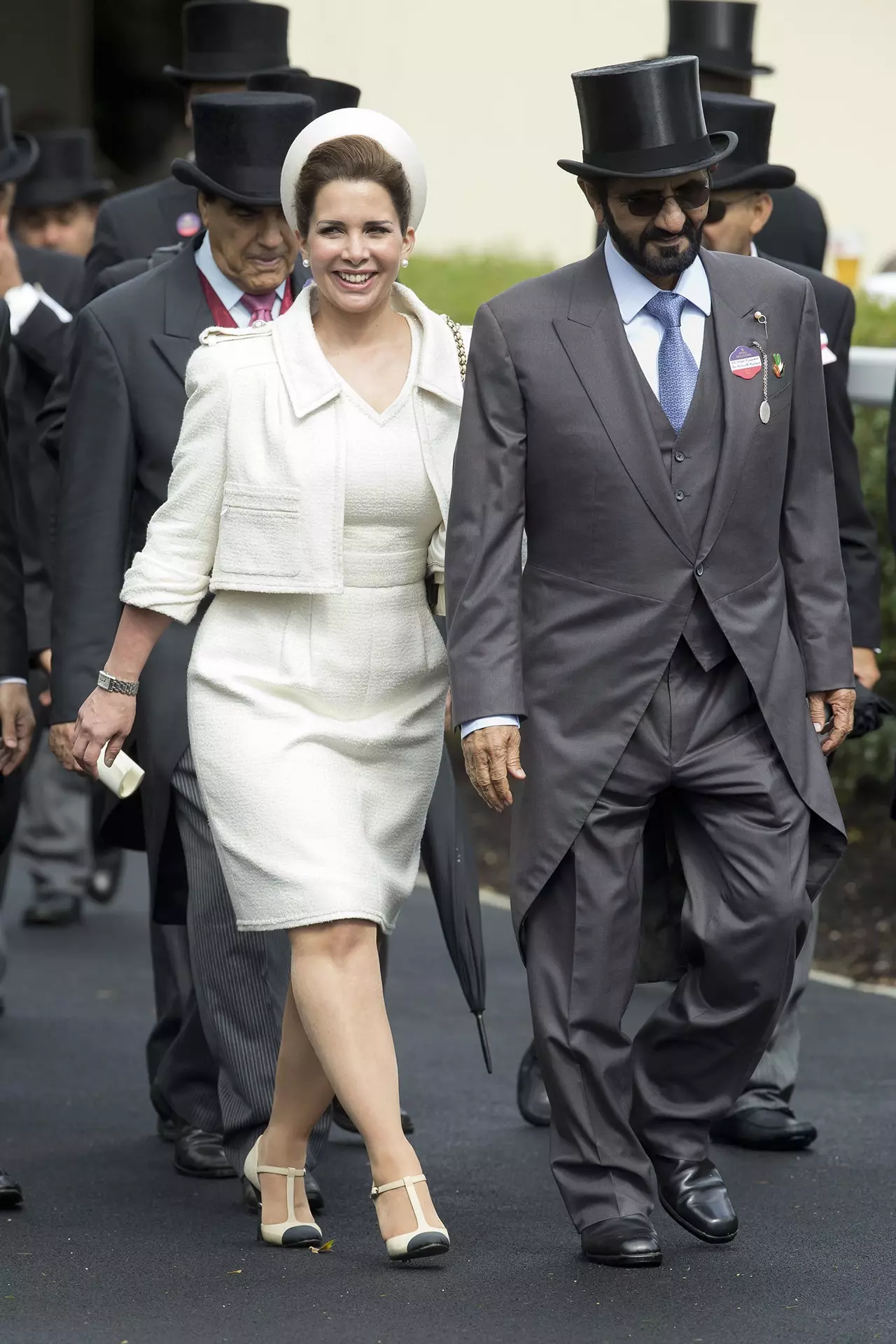 Putri Haya bersama suaminya Sheikh Mohammed bin Rashid Al Maktoum