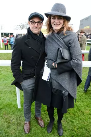 Stanley Tucci och Felicity Blunt