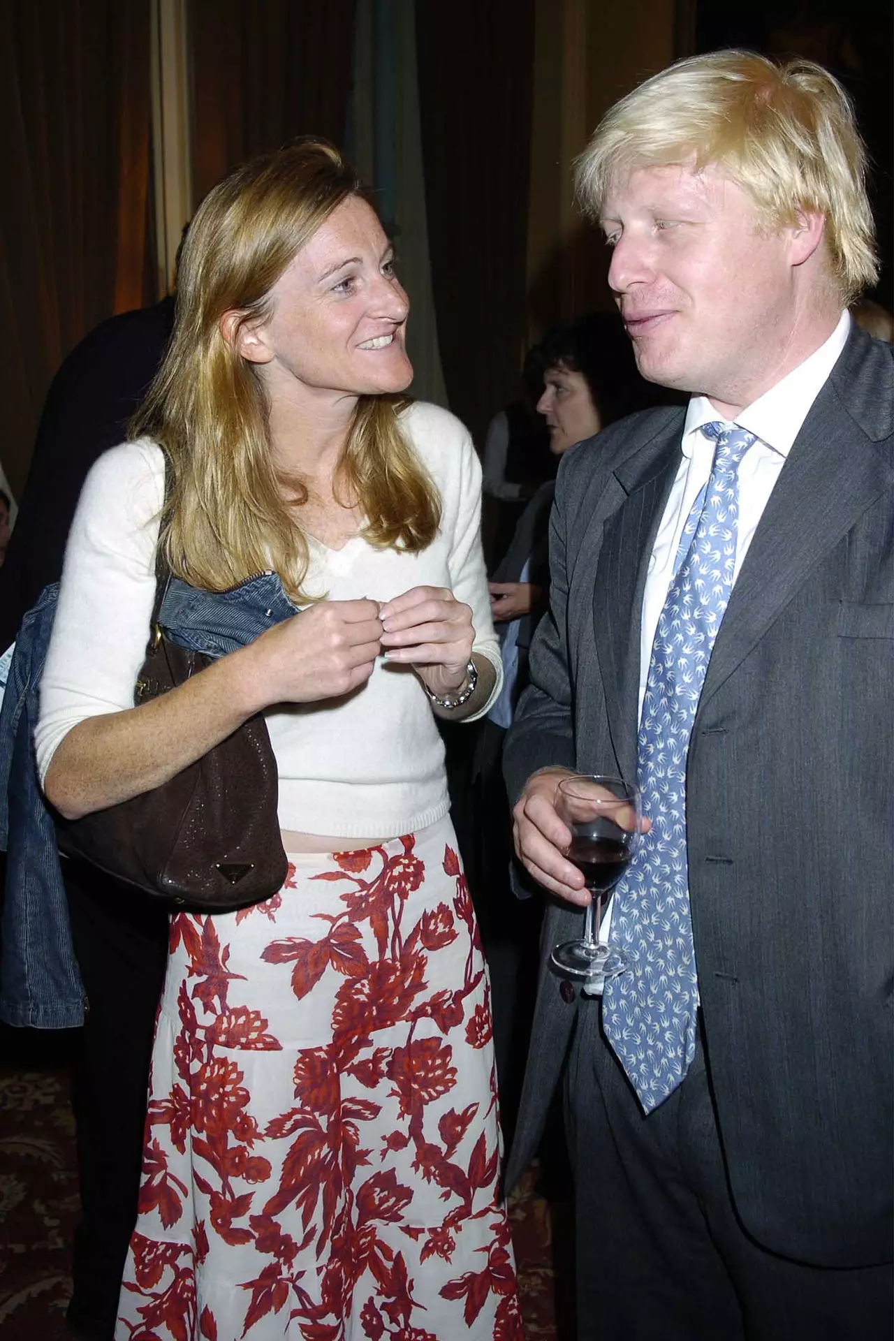 Rachel Whetstone kaj Boris Johnson