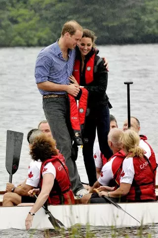 Lors de leur tournée royale du Canada 2011