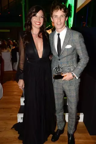 Daisy Lowe và Eddie Redmayne