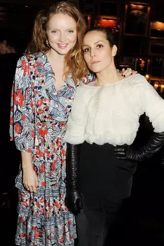 Lily Cole kaj Noomi Rapace