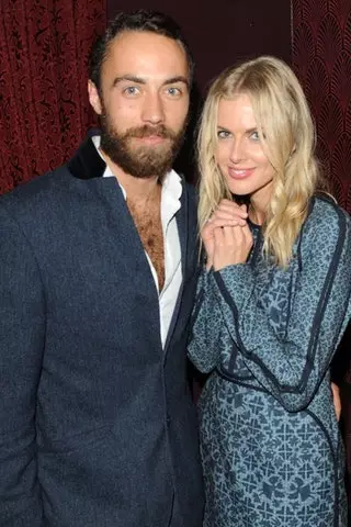 James Middleton i Donna Air